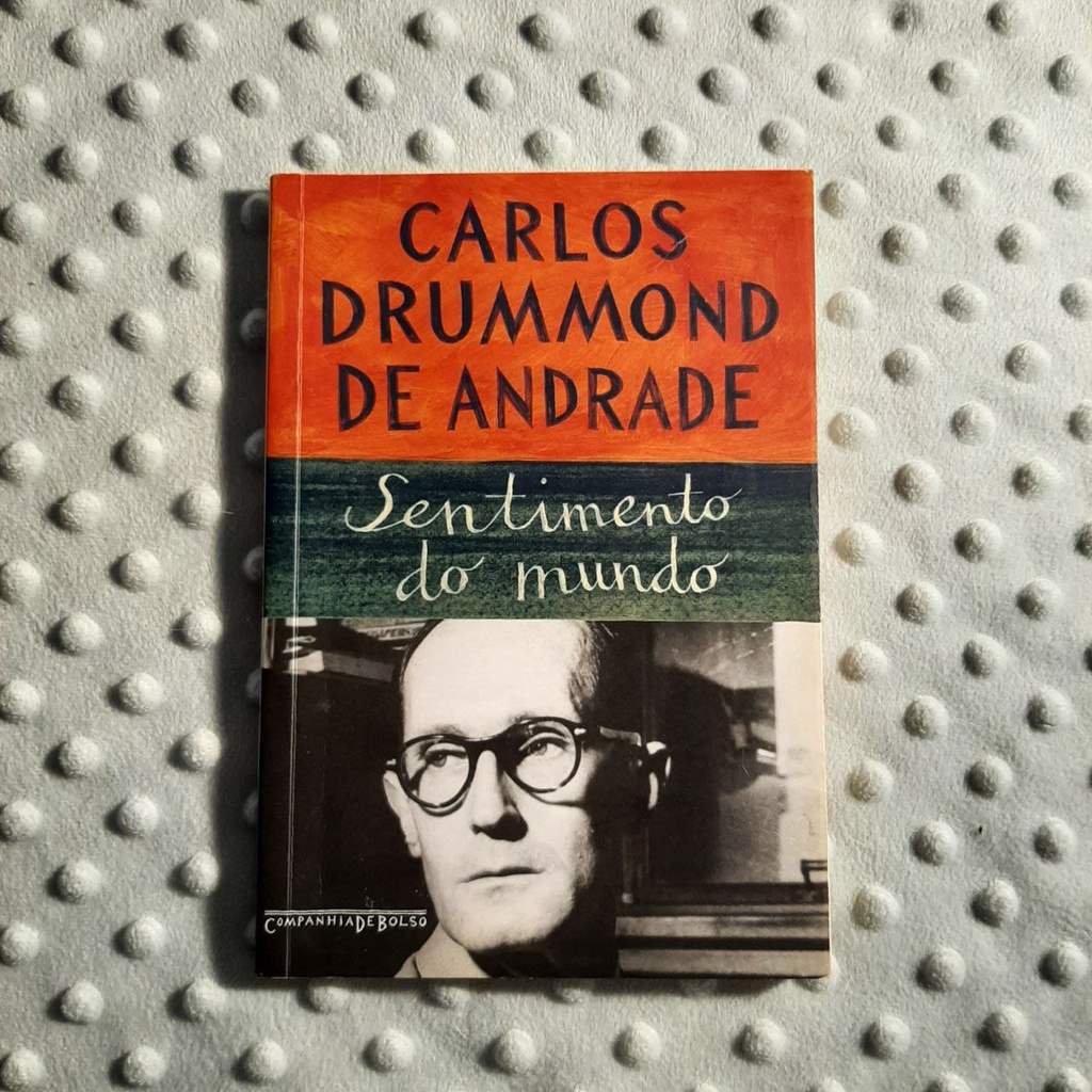 Livro "Sentimento do Mundo" | Carlos Drummond de Andrade | Shopee Brasil