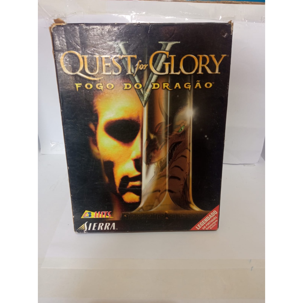 Jogo Original Quest or Glory Fogo do Dragão PC Raro | Shopee Brasil