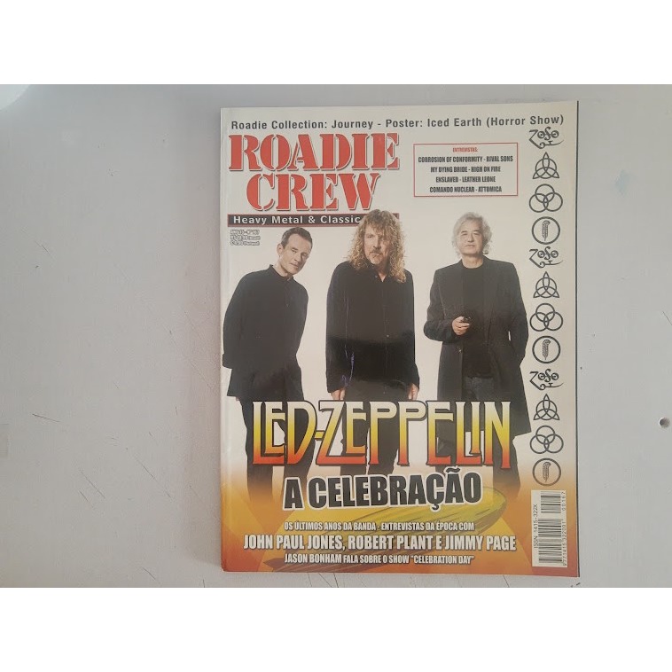 Revista Roadie Crew Led Zeppelin | Shopee Brasil