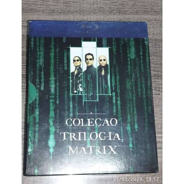 Box Coleção Triologia Matrix Blu Ray | Shopee Brasil