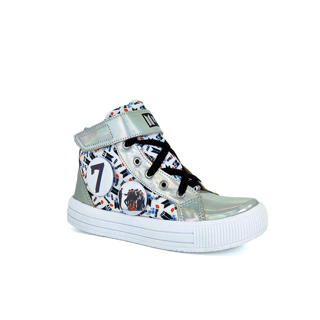 Tênis Bota Infantil Bts Kpop Army Feminina Promoção Queima de Estoque ...