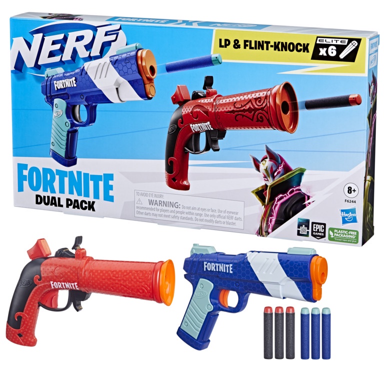Nerf Fortnite Dual Pack - Hasbro F6244 | Shopee Brasil