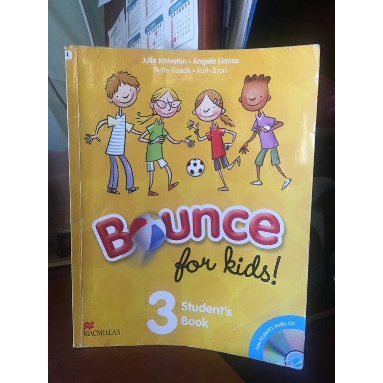 Livro Bounce for Kids 3 Students Book; JulieKniveton; Angela Llanas | Shopee Brasil