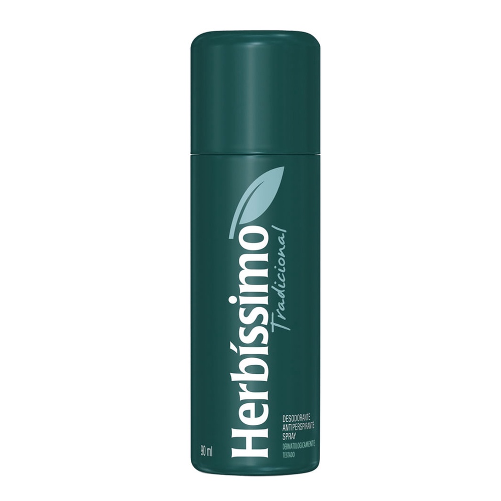 Desodorante Spray Herbissimo Tradicional 90Ml | Shopee Brasil