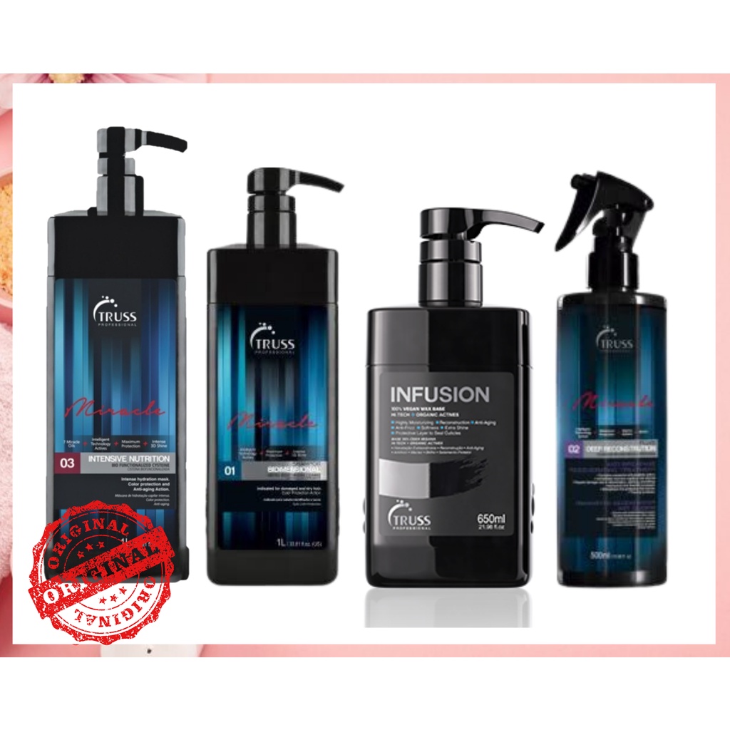 Truss Kit Profissional 4 Produtos | Shopee Brasil