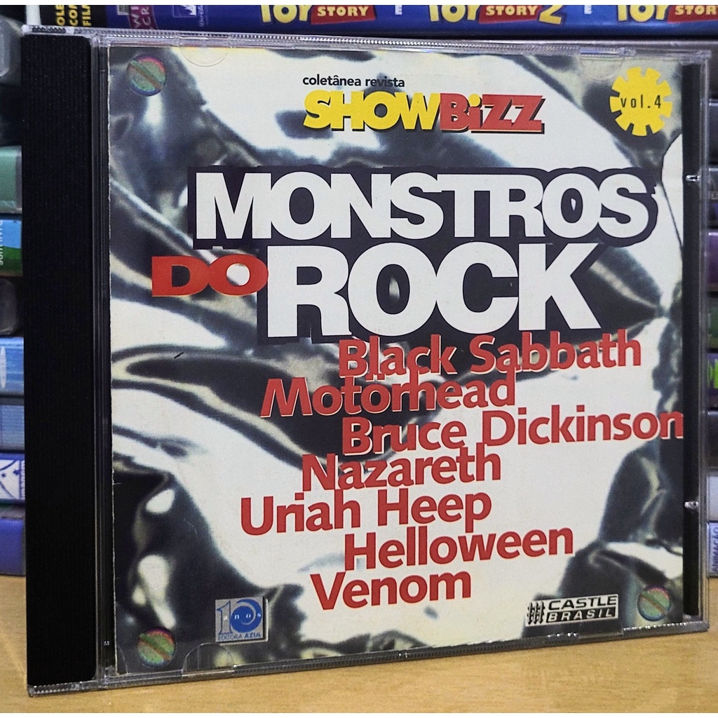 CD Monstros Do Rock (Original Ótimo Estado) | Shopee Brasil