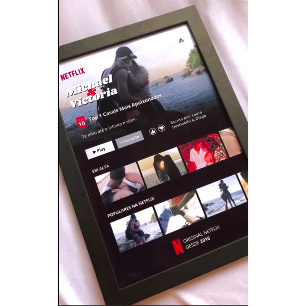 Quadro - Netflix | Shopee Brasil
