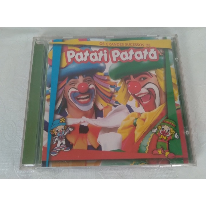 CD OS GRANDES SUCESSOS DE PATATI PATATÁ | Shopee Brasil