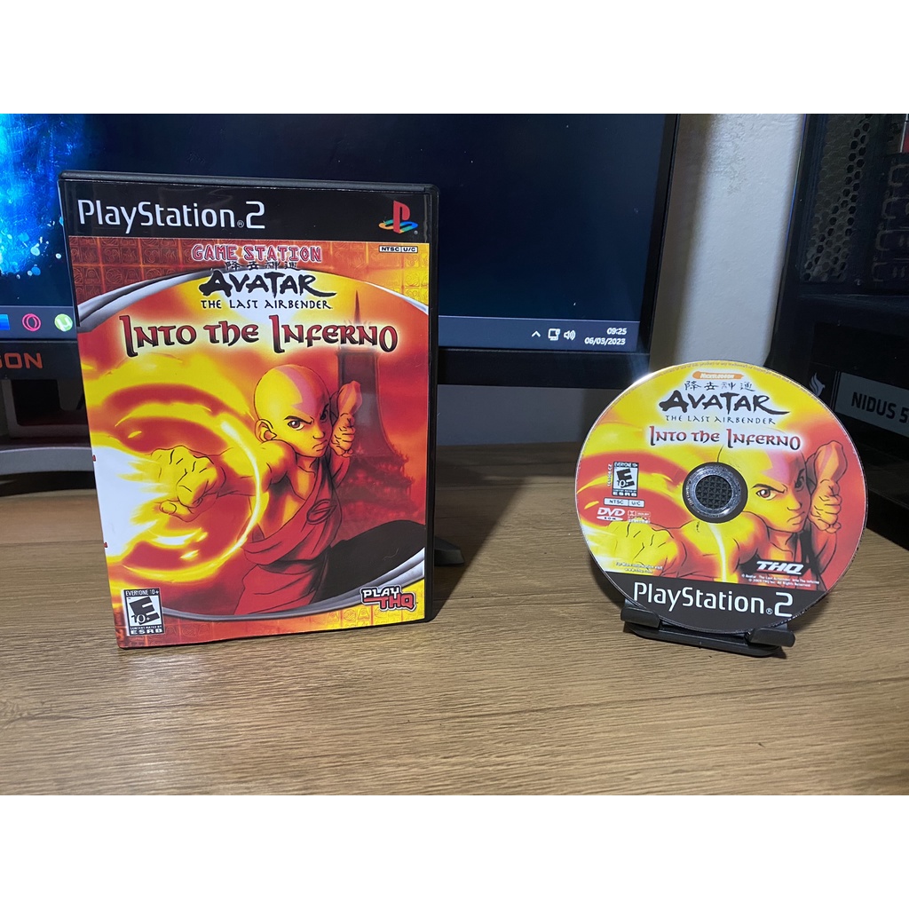 Avatar: The Last Airbender - Into the Inferno para PS2 | Shopee Brasil