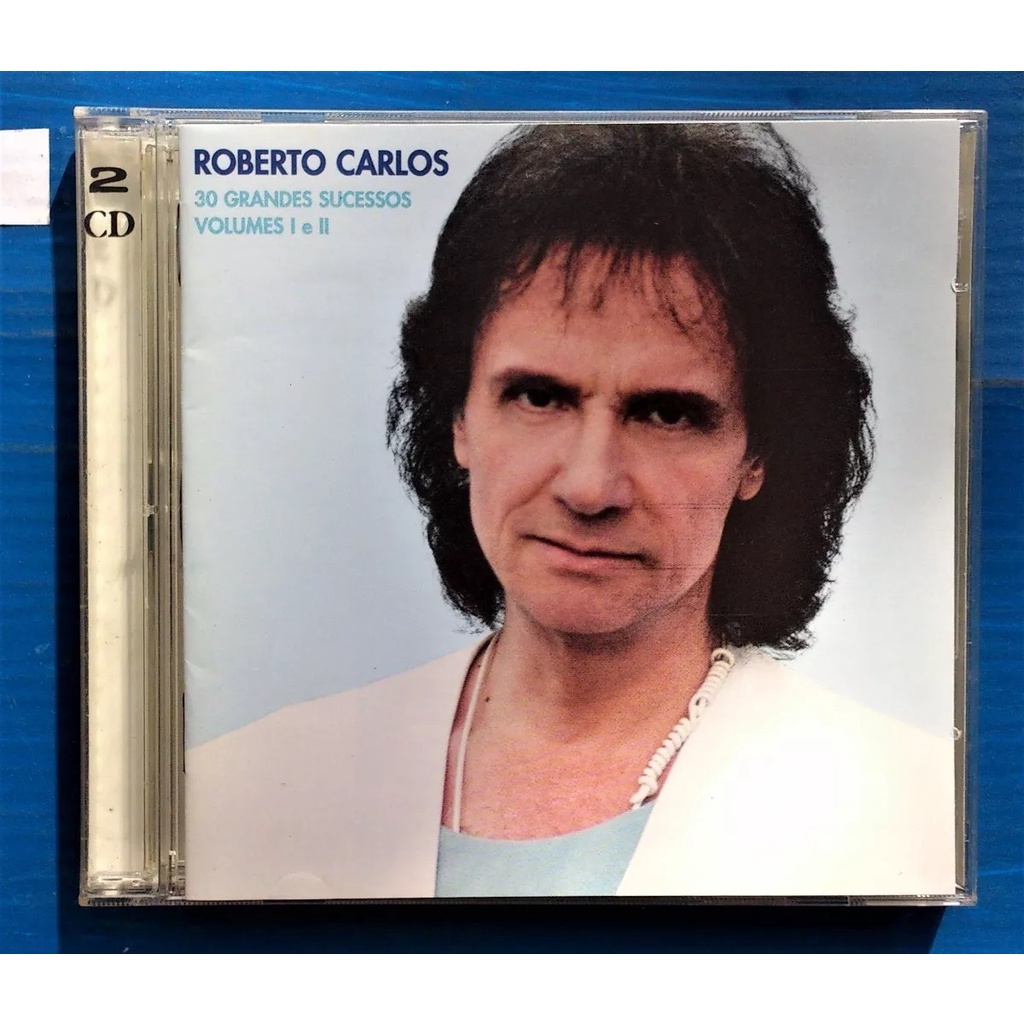 Cd Roberto Carlos - 30 Sucessos - Vol 1 E 2 - Duplo | Shopee Brasil