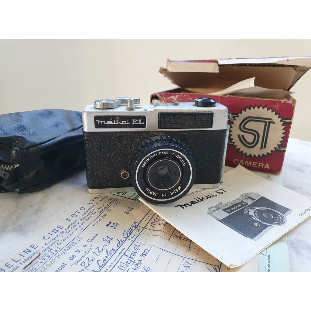 Câmera Fotográfica Analógica Meikai EL | Antiga/retro para ...