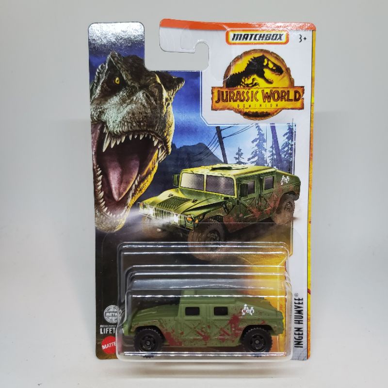 Matchbox 2022 - Jurassic Park World Dominion - INGEN Humvee | Shopee Brasil