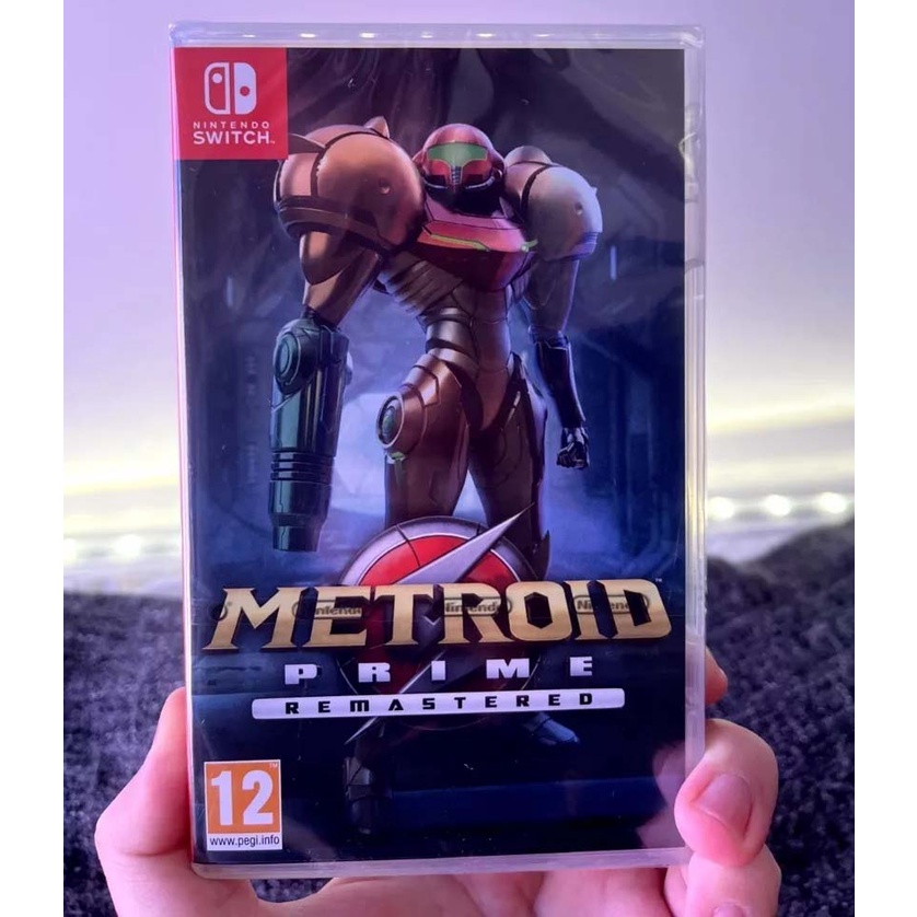 Metroid Prime Remastered Nintendo Switch Lacrado - Escorrega o Preço