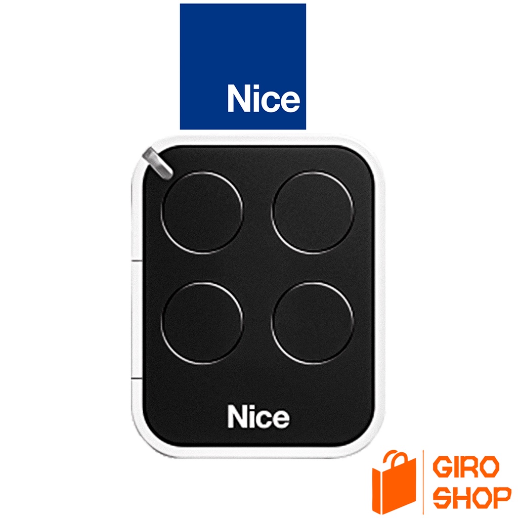 Controle Remoto Era One Nice 4c Preto para Portão/Motor Peccinin ...