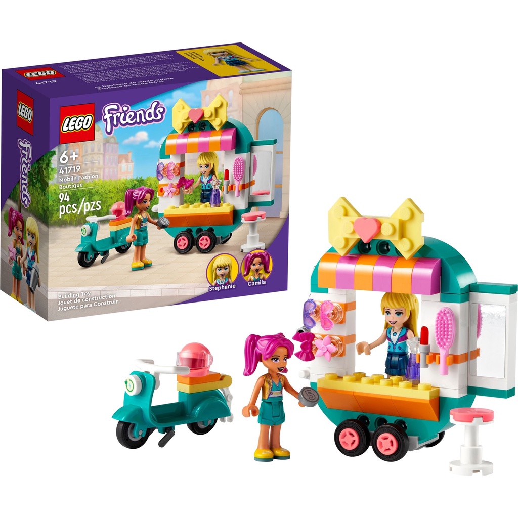 Lego 41719 - Boutique De Moda Movel - Lego Friends | Shopee Brasil