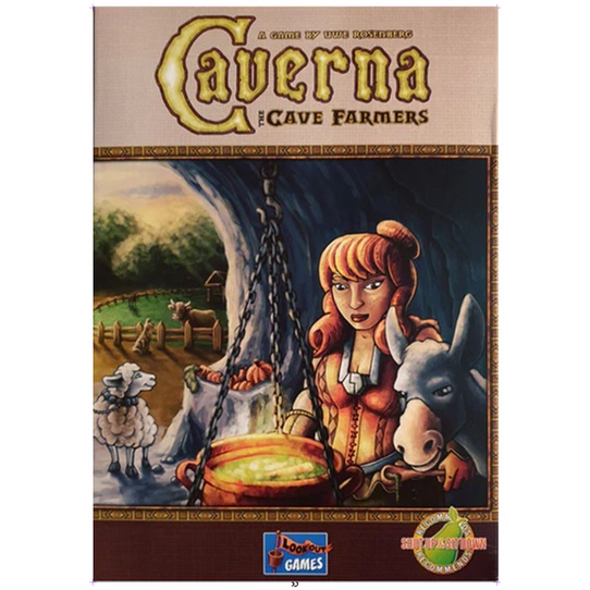 Caverna: The Cave Farmers jogo de tabuleiro em português | Shopee Brasil