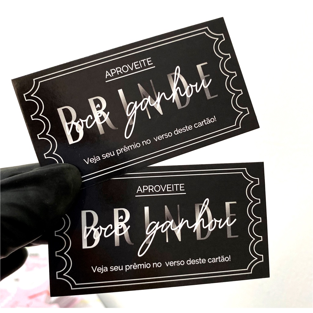 Cartão Vale brinde ou Desconto - pronta entrega | Shopee Brasil