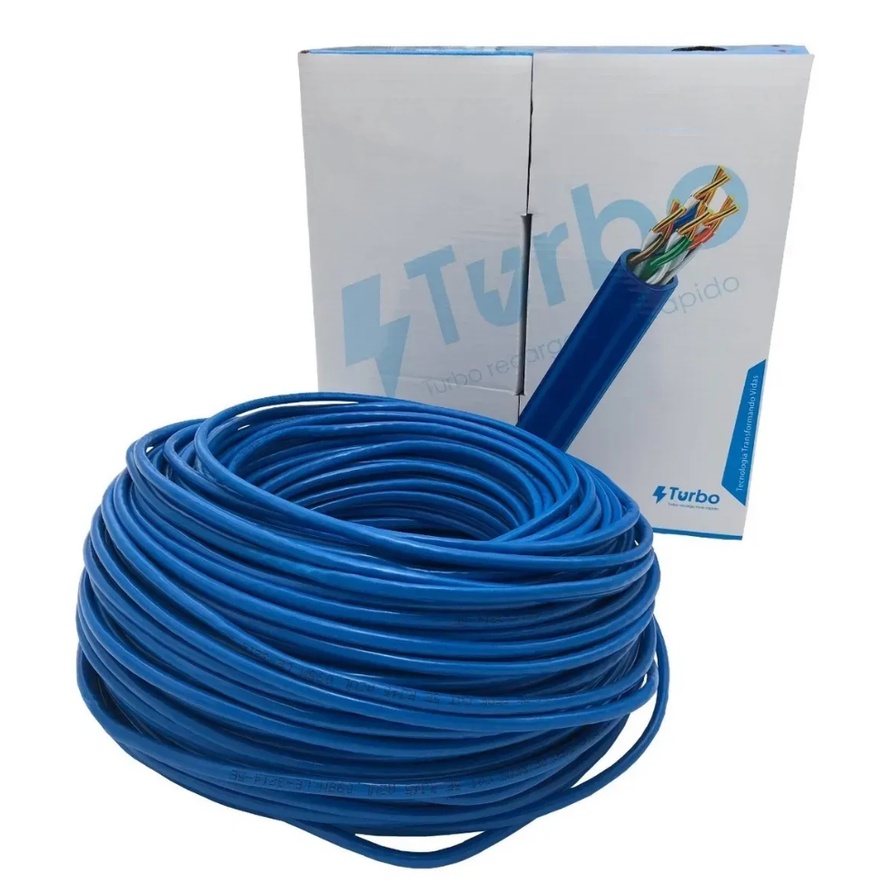 Cabo De Rede Cat5 Lan Internet - Ethernet 100m Flexível | Shopee Brasil