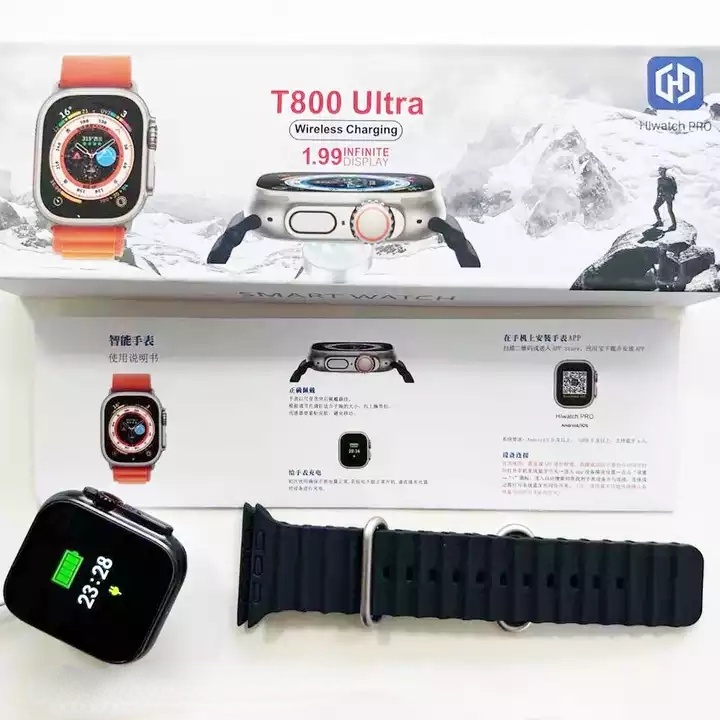 Relógio Smartwatch T800 Ultra - Display Infinito | Shopee Brasil