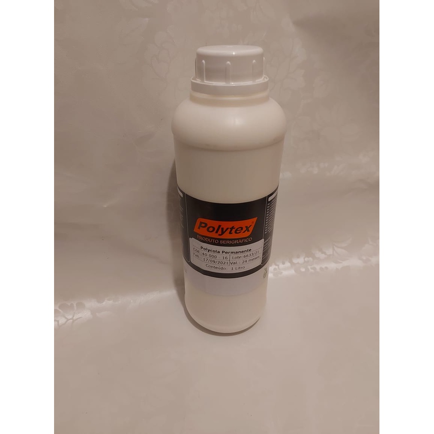 Cola Permanente P/ Silk Screen Polytex 1L | Shopee Brasil