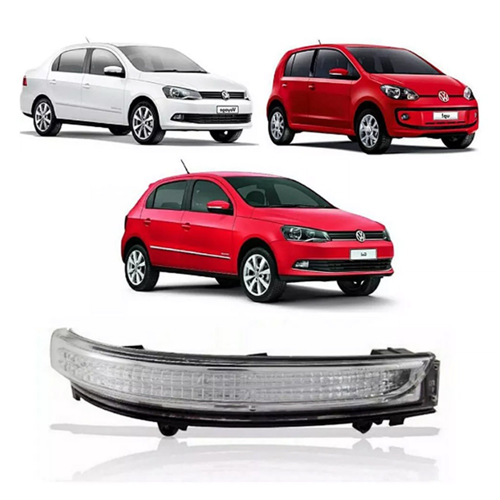 PISCA RETROVISOR FOX GOL UP GOLF POLO 2011/2016 Lado Direito 33079D ...