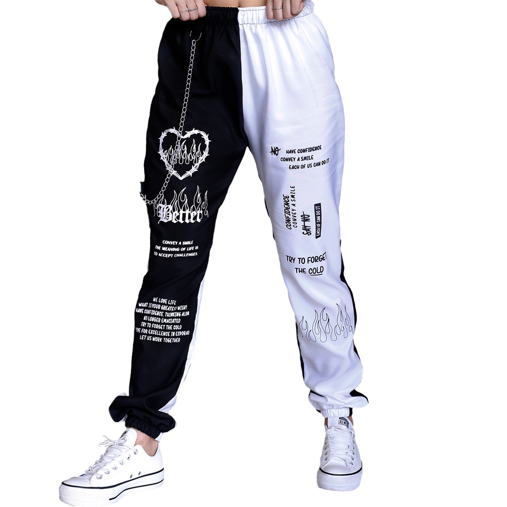 Calça Street Skatista Over Size Corta Vento Moda Gringa Love | Shopee ...