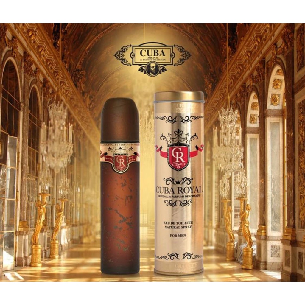 Perfume Cuba Royal Edt 100ml - Original e Lacrado | Shopee Brasil