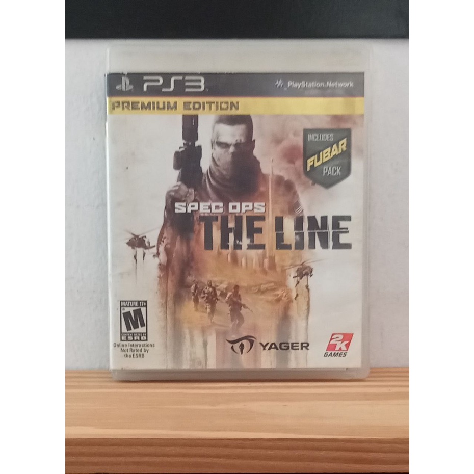 Spec Ops The Line: Premium Edition - Ps3 - Mídia Física - Original ...