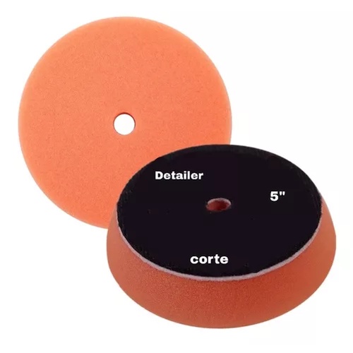 Boina De Espuma Polimento Laranja Corte 5 Polegadas Detailer | Shopee Brasil