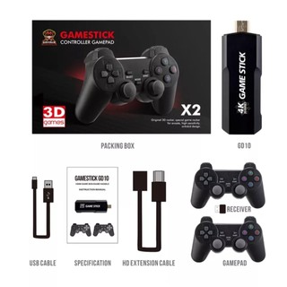 Video Game Stick G10 4k 64G 34.000 Jogos Original Com Garantia e NFE ...