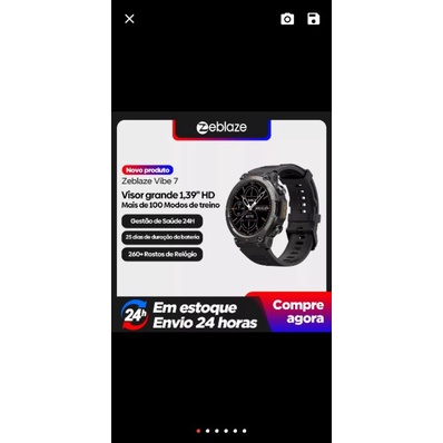 smartwatch | Shopee Brasil
