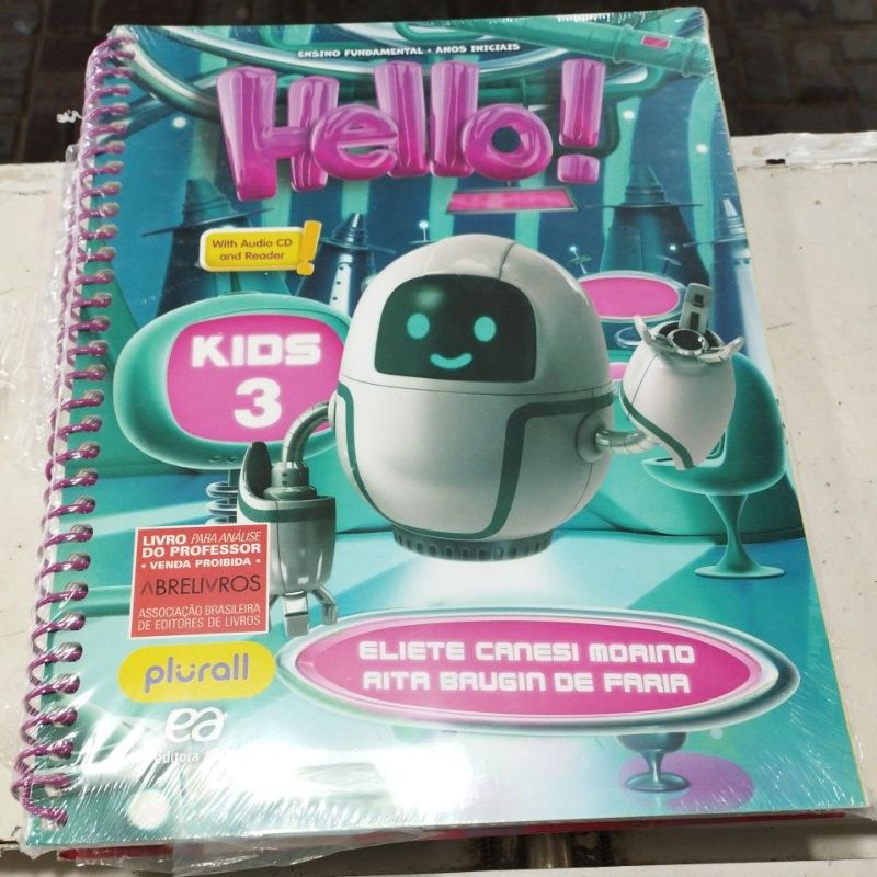 Hello kids 3 ano livro do professor novo | Shopee Brasil