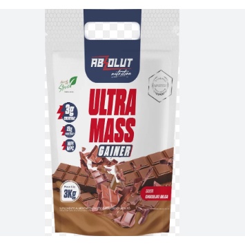 Ultra Mass Gainer 3kg Absolut Nutrition Chocolate Belga | Shopee Brasil