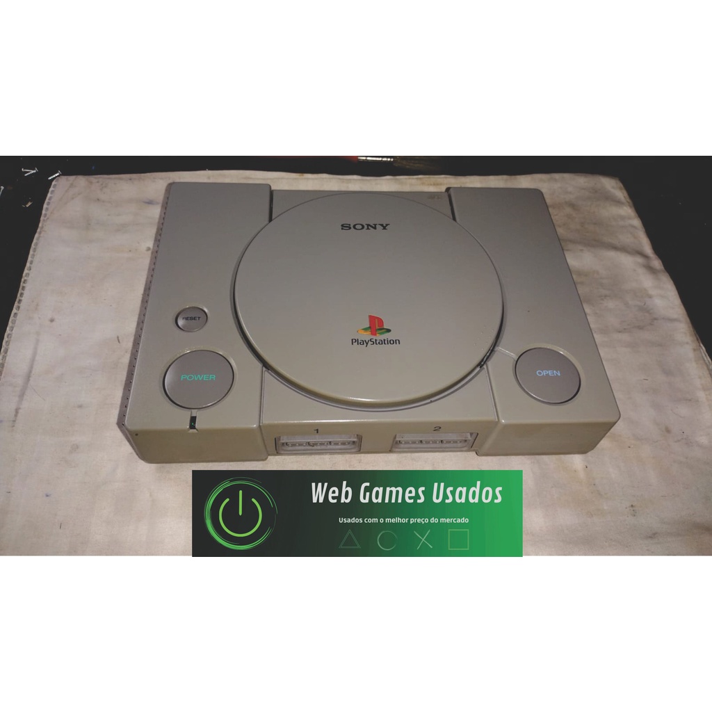 console ps1 fat muito bem conservado e raro ( leia a descrição ...