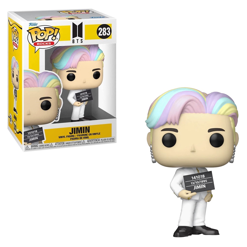 FUNKO POP ROCKS BTS S3 - JIMIN 283 NOVO ORIGINAL | Shopee Brasil