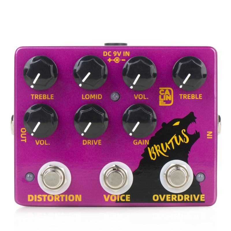 Caline DCP-02 BRUTUS Distorção Overdrive Efeito Pedal De Acessórios De ...