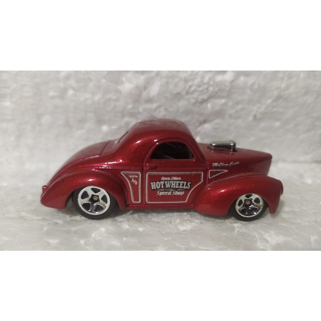 (2M-15-II) Hot Wheels Custom 41 Willys Coupe (Miniatura ORIGINAL loose) | Shopee Brasil