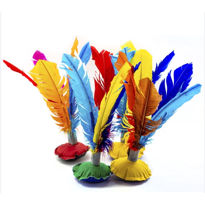 Kit com 12un Brinquedo Peteca Infantil Ref:PG1830 | Shopee Brasil