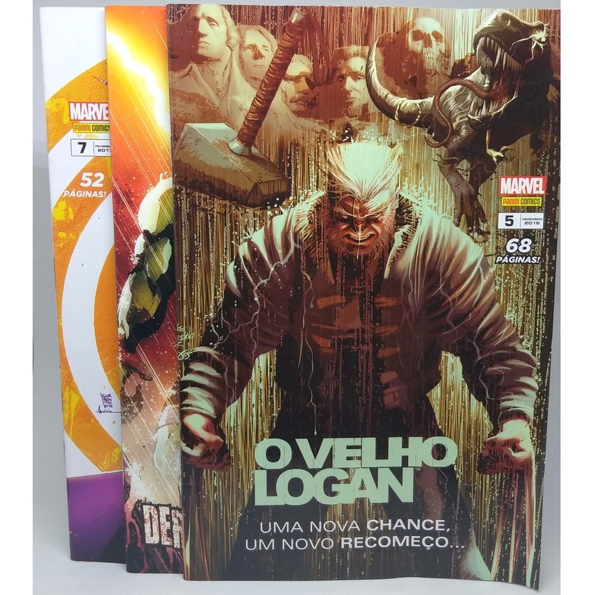 HQ O Velho Logan - Wolverine - Volume 5 - Panini - Marvel - Avulso ...