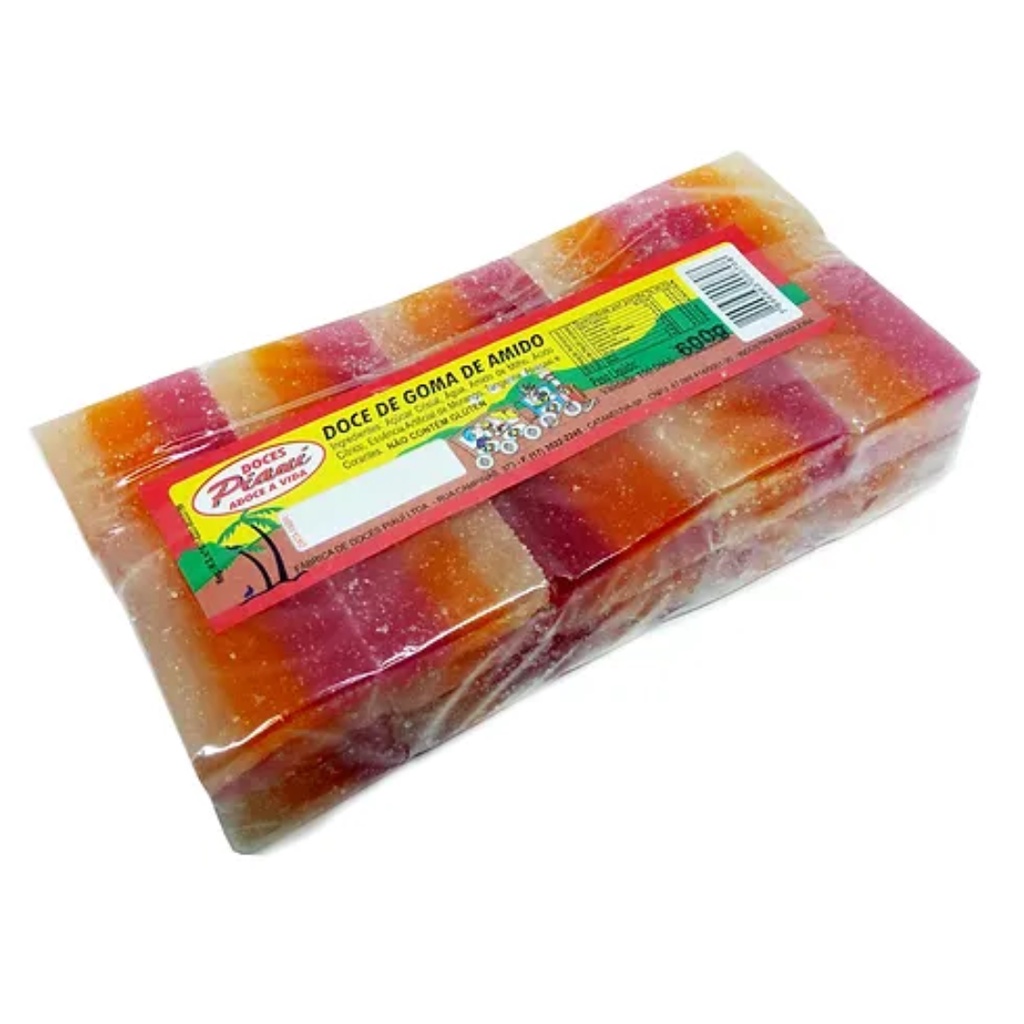 PACOTE DOCE GOMA DE AMIDO - 600G 50 UNIDADES - DOCE SÍRIO - FESTA ...