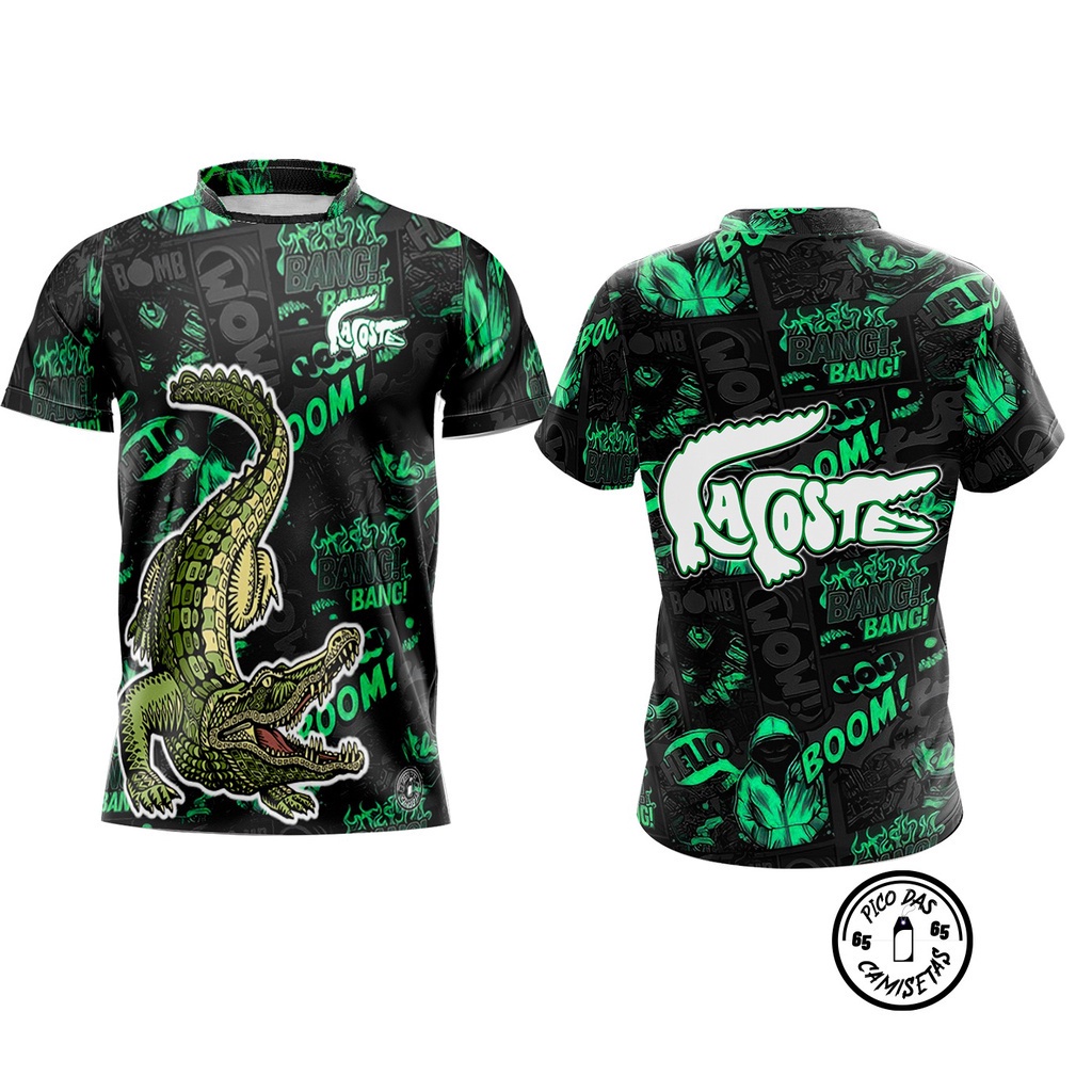 CAMISETA DE QUEBRADA LALA VERDE Cod.245 | Shopee Brasil
