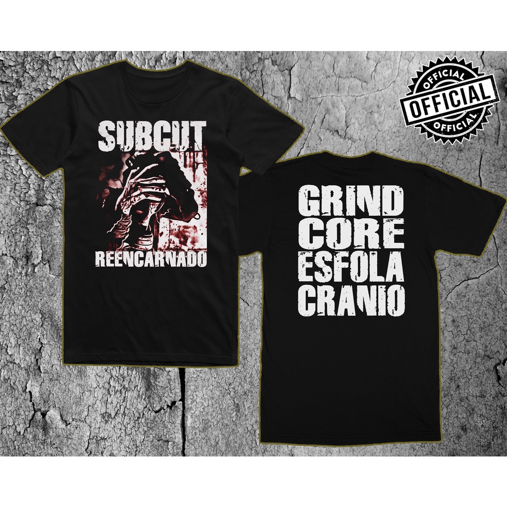 Camiseta Subcut - Reencarnado - Oficial - grindcore grind agathocles ...