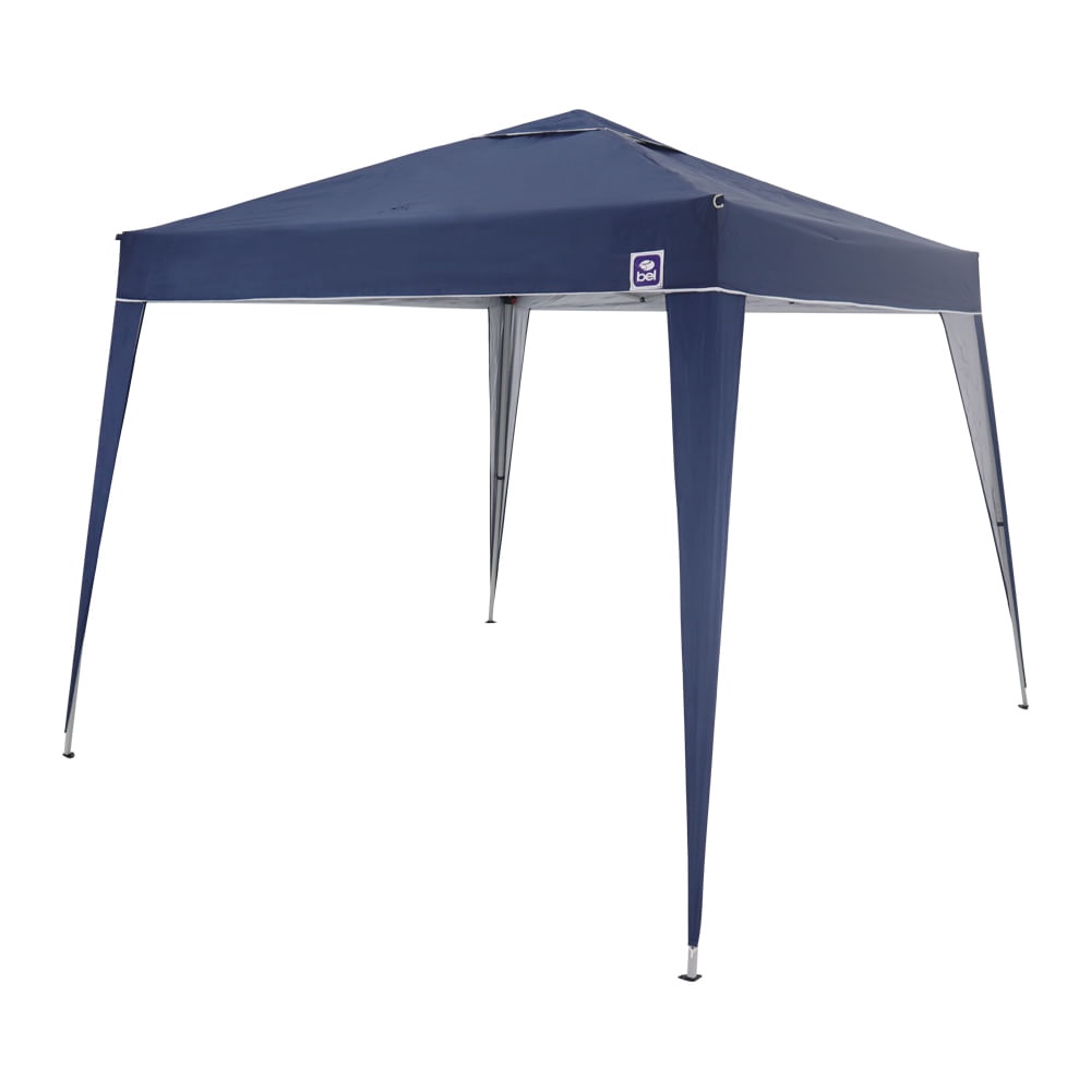 Tenda Gazebo - BEL - 3x3 - Articulada Sanfonada Aluminio - Cor Azul ...