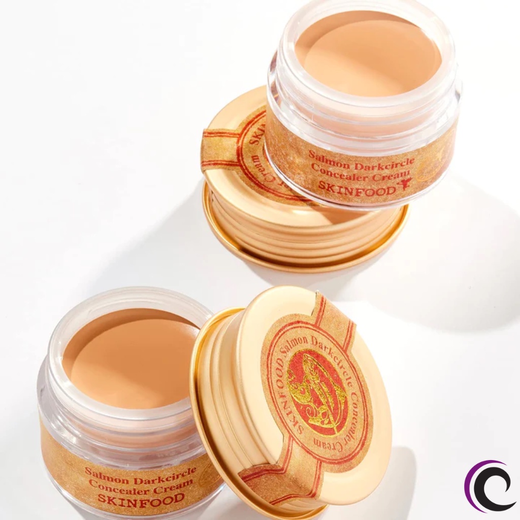 SKINFOOD Salmon Dark Circle Concealer Cream/2 Cores | Shopee Brasil