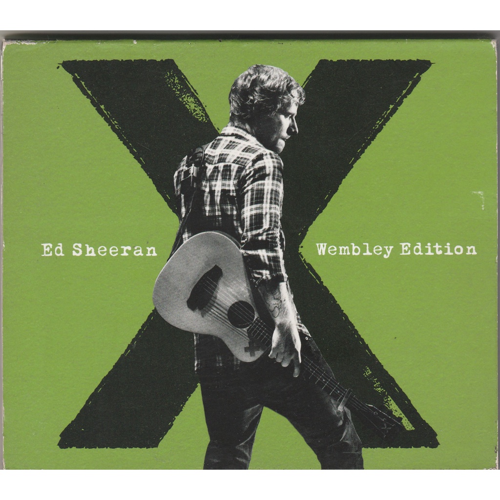 CD e DVD Ed Sheeran - X / Wembley Edition | Shopee Brasil