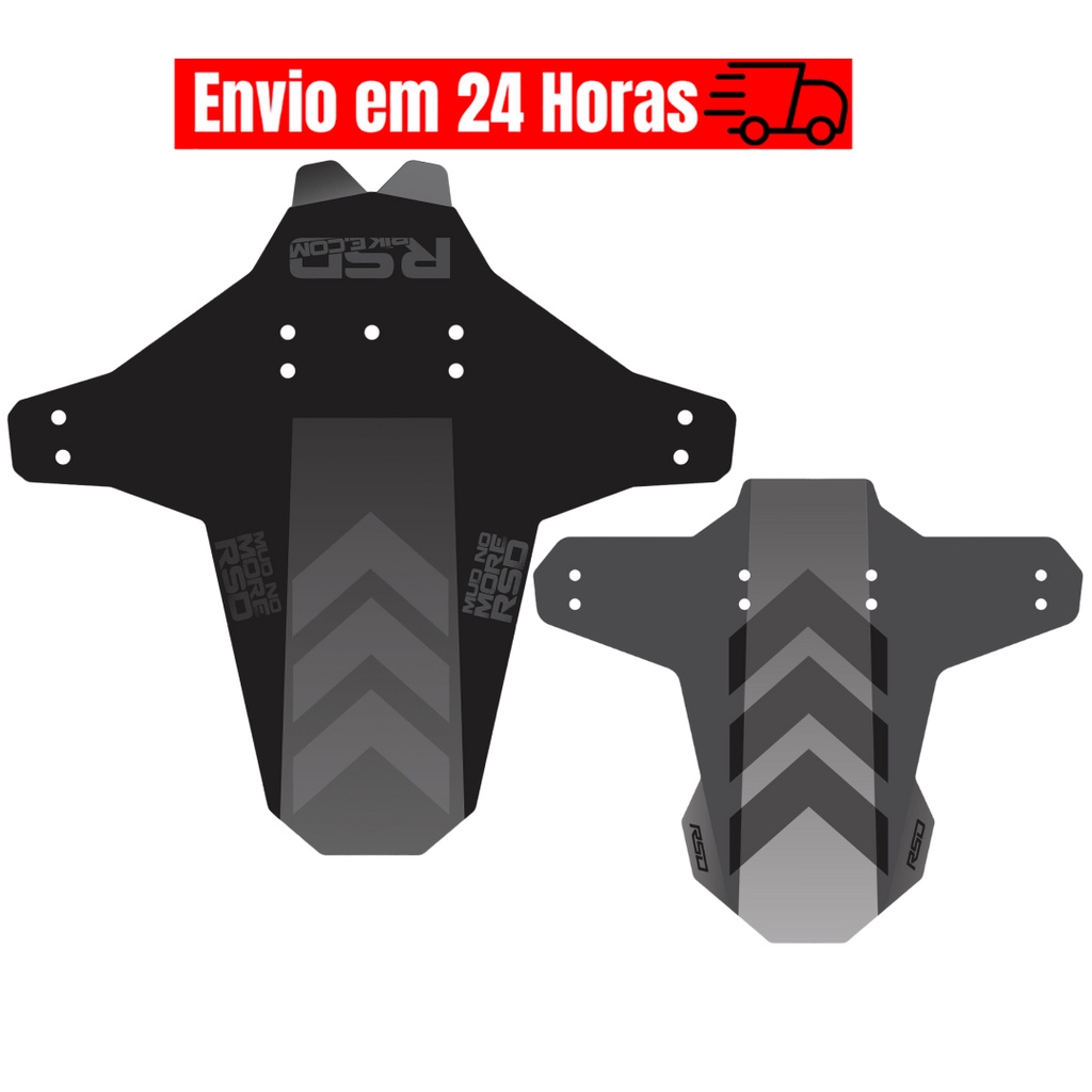 Paralama Bike Bicicleta Mtb Dh FreeRide Rsd Dianteiro Para-Lama Traseiro | Shopee Brasil