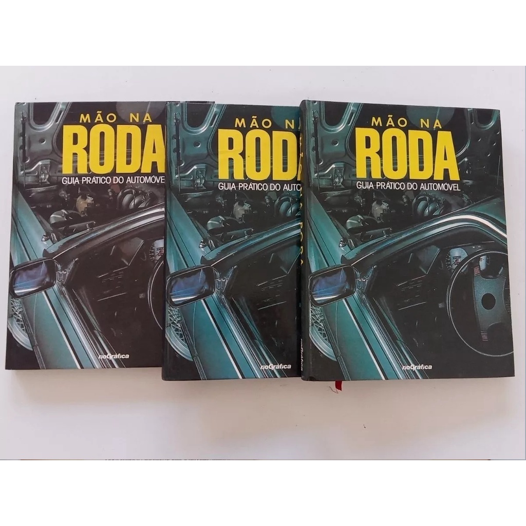 Livro Coleção Mão Na Roda : Guia Prático Do Automóvel 3 Vol | Shopee Brasil