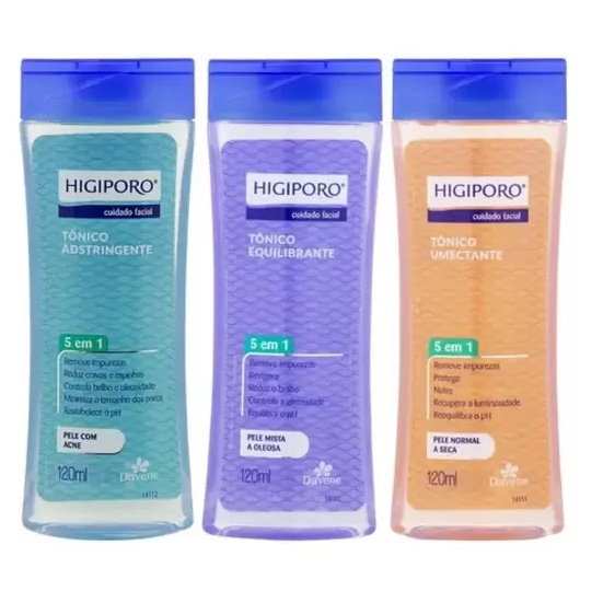 Tônico Higiporo Cuidado Facial - Davene | Shopee Brasil