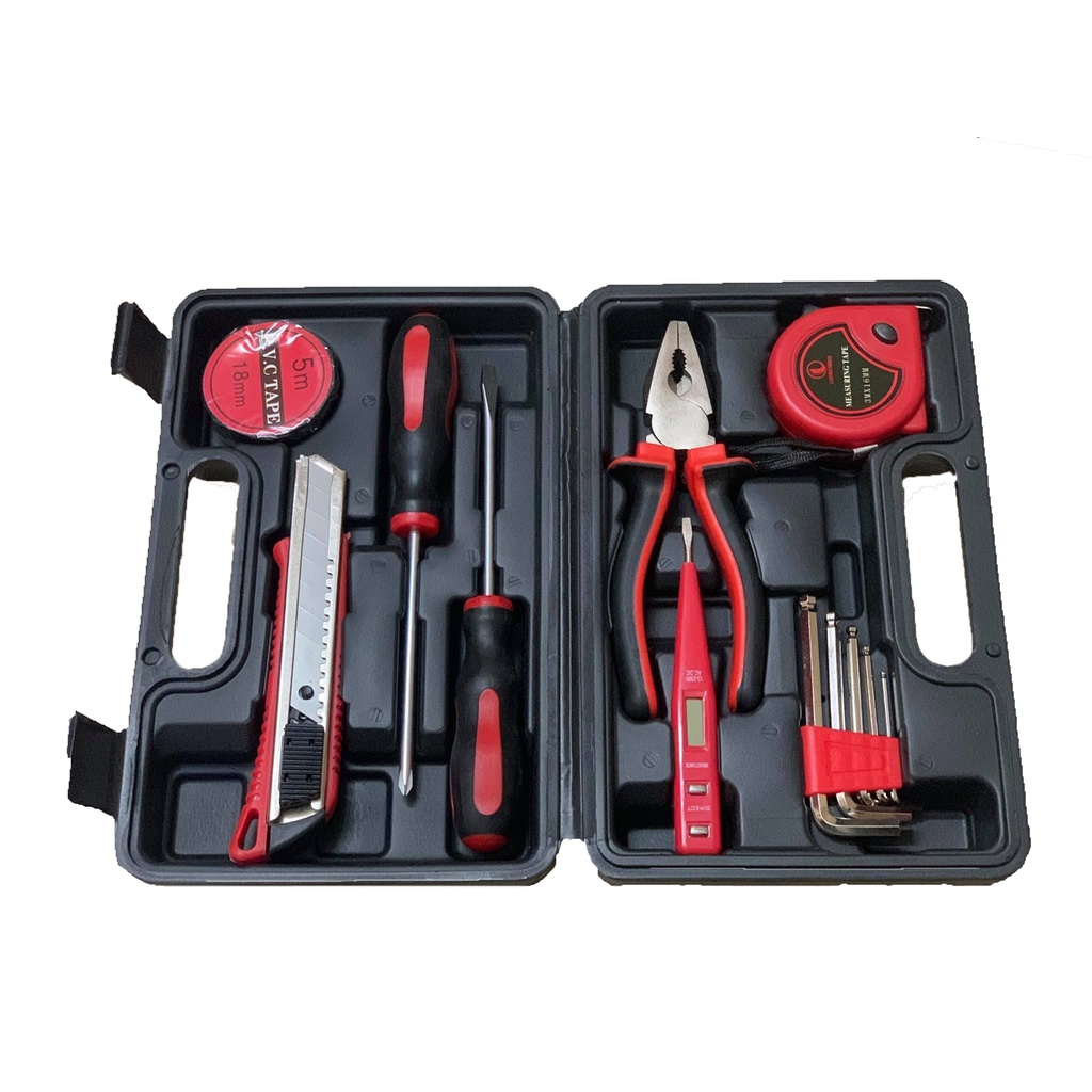 Kit Ferramentas 13 Peças Maleta com Ferramentas Multifuncional | Shopee ...