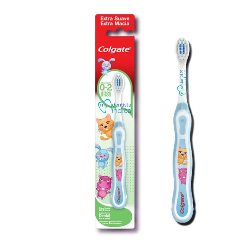 Escova Dental Infantil Baby Smiles 0-2anos | 1 unidade | Colgate ...